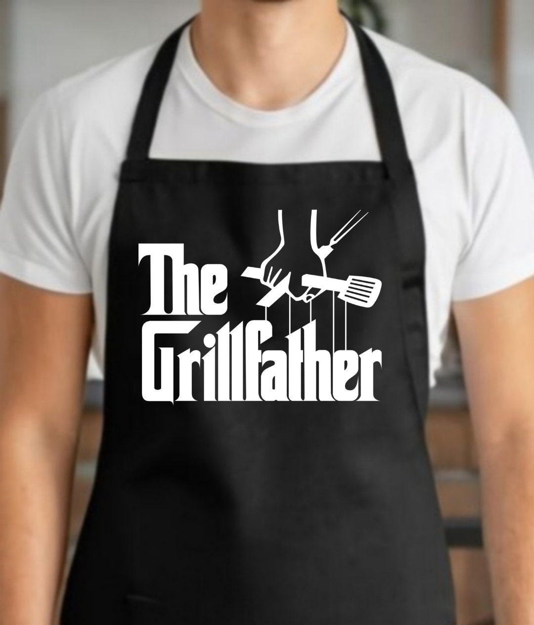 The Grill Father, Grill Father, Fathers Day Apron, Fathers Day Gift ...