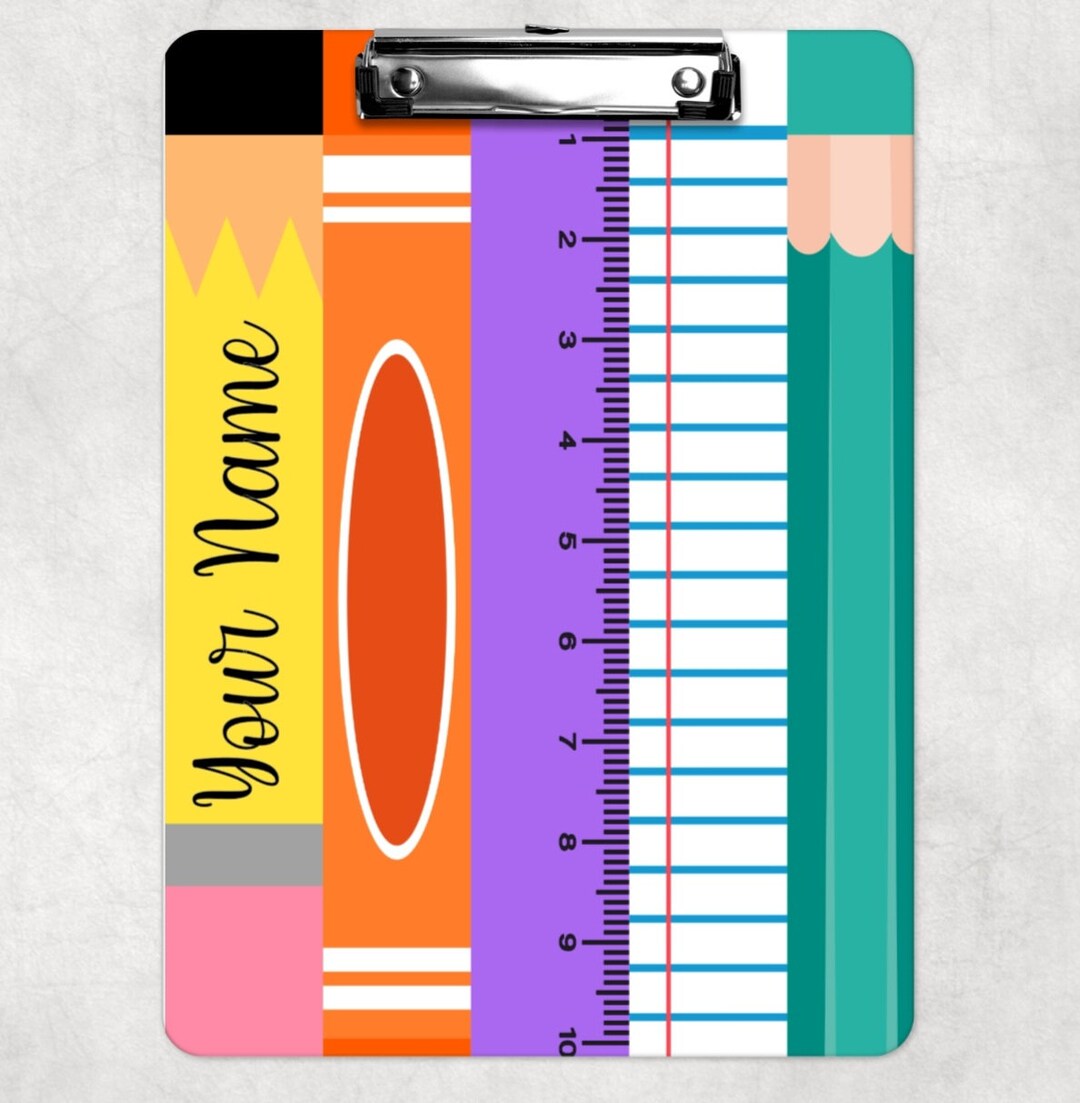 Teacher Clipboard, Personalized Clipboard for Teacher Gifts, Custom ...