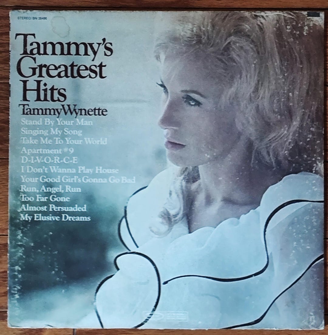 Tammy Wynette - Tammy's Greatest Hits - 1969 Vinyl Album - Etsy