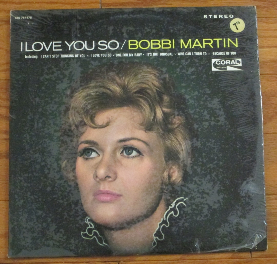 Bobbi Martin - I Love You So - Etsy