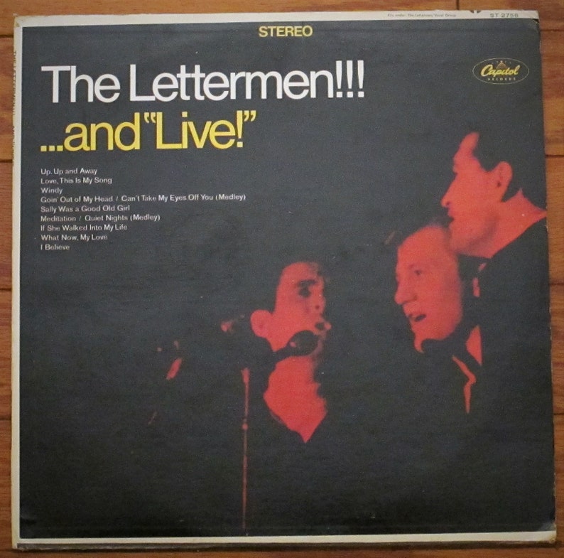 The Lettermen - and Live - 1967 Vinyl Album - Etsy