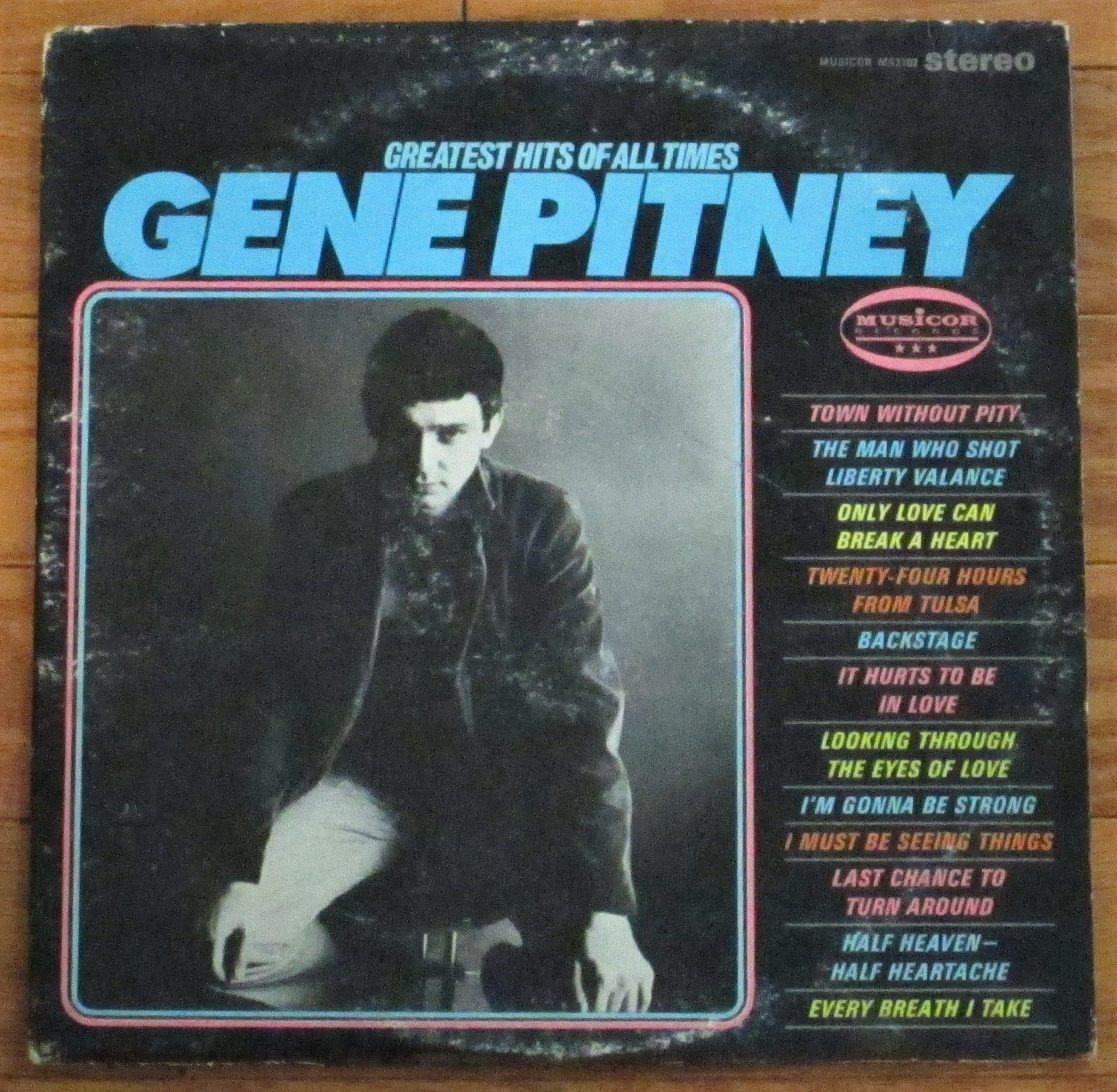 Gene Pitney - Greatest Hits of All Time - 1966 Vinyl Album - Etsy