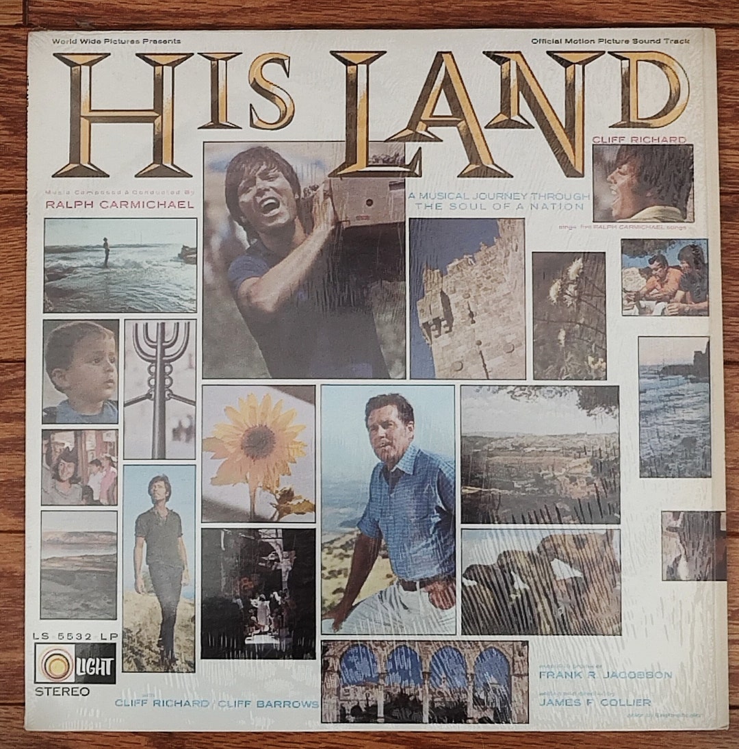 1970 His Land - Cliff Barrows & Ralph Carmichael Orchestra Vinyl Album ...