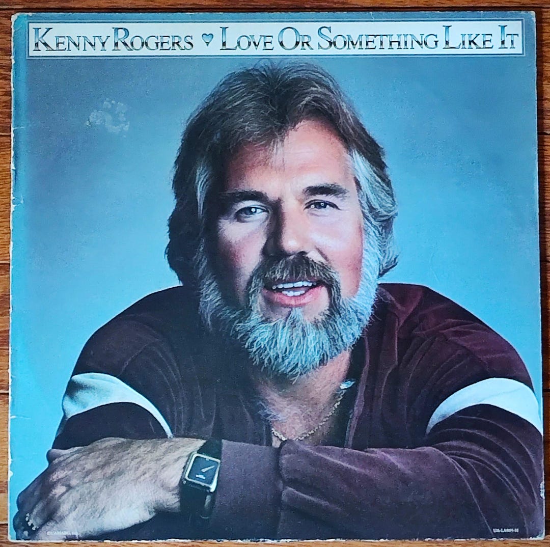 Kenny Rogers - Love or Something Like It - 1978 Vinyl Album - Etsy