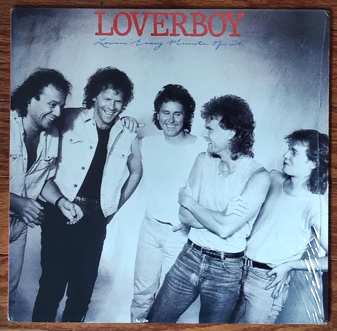 Loverboy - Loving Every Minute of It - 1985 Vinyl Album - Etsy