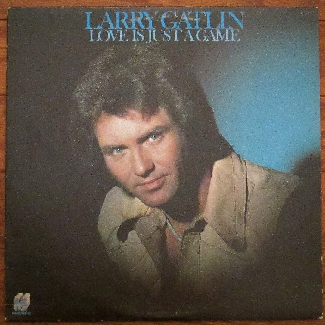 Larry Gatlin - Love is Just a Game - 1977 Vinyl Album - Etsy