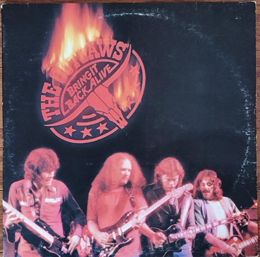 The Outlaws - Bring It Back Alive - 1978 Vinyl Album - Gatefold Double ...