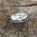 White Buffalo Statement Ring - Etsy