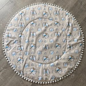 Peter Rabbit Play Mat, Baby Play Mat, Padded Play Mat, Baby Shower Gift ...