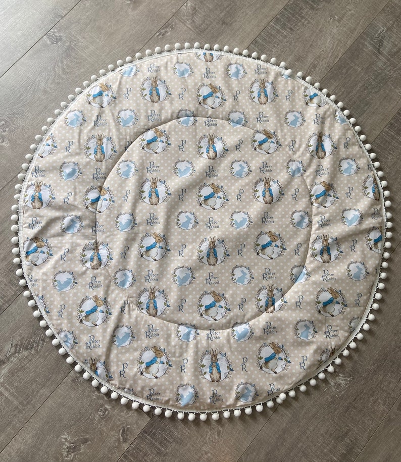 Peter Rabbit Play Mat Baby Play Mat Padded Play Mat Baby - Etsy