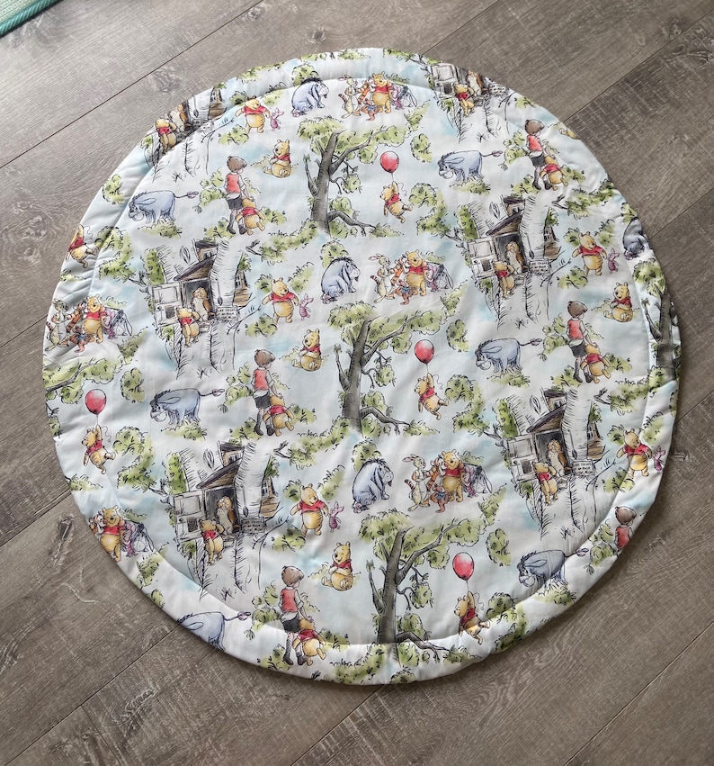 Winnie the Pooh Play Mat Baby Play Mat Padded Play Mat - Etsy