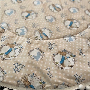 Peter Rabbit Play Mat, Baby Play Mat, Padded Play Mat, Baby Shower Gift ...