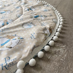 Peter Rabbit Play Mat, Baby Play Mat, Padded Play Mat, Baby Shower Gift ...