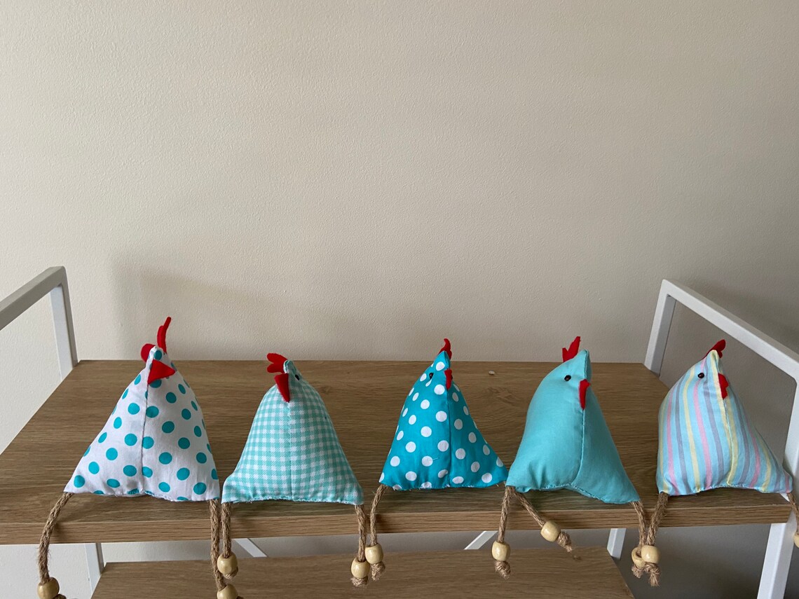 Easter Chicken Easter Ornaments Easter Chicken Spring Home - Etsy