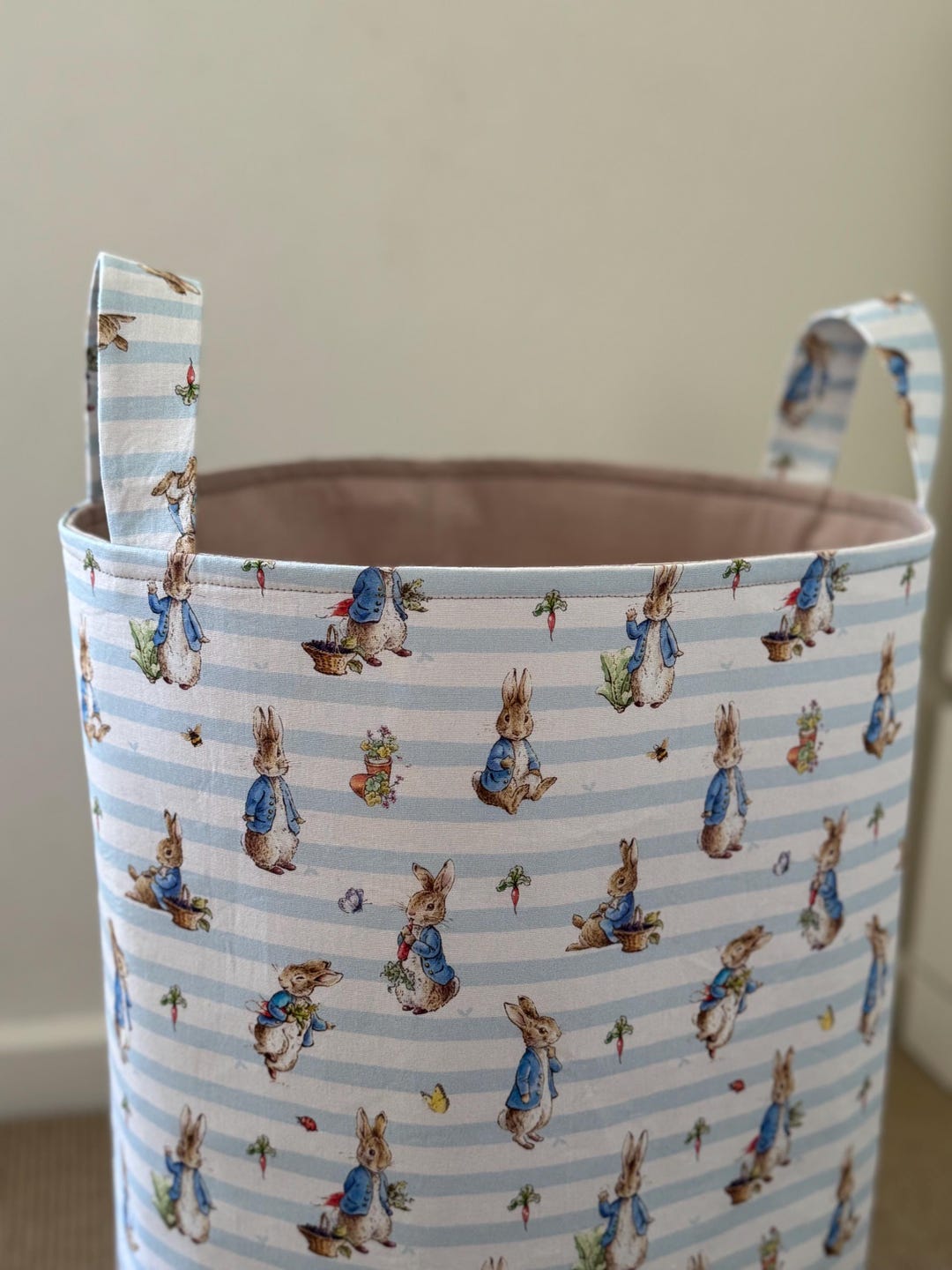 Peter Rabbit Toy Storage, Peter Rabbit Fabric Toy Bin, Peter Rabbit ...