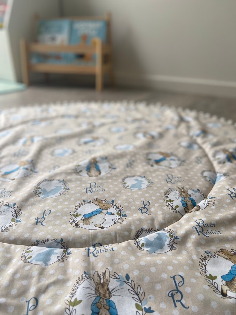 Peter Rabbit Play Mat Baby Play Mat Padded Play Mat Baby - Etsy
