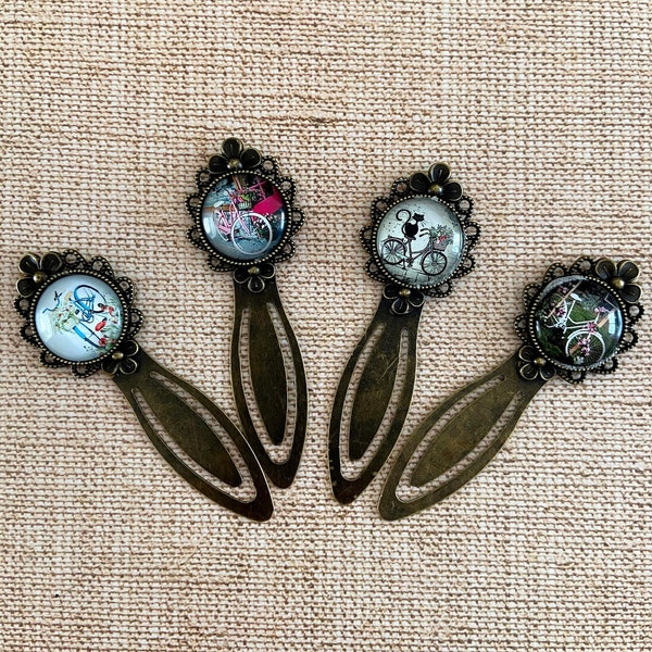 Bicycle Bookmark - Etsy