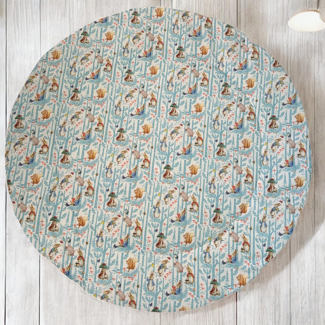 Peter Rabbit Play Mat, Baby Play Mat, Padded Play Mat, Baby Shower Gift ...