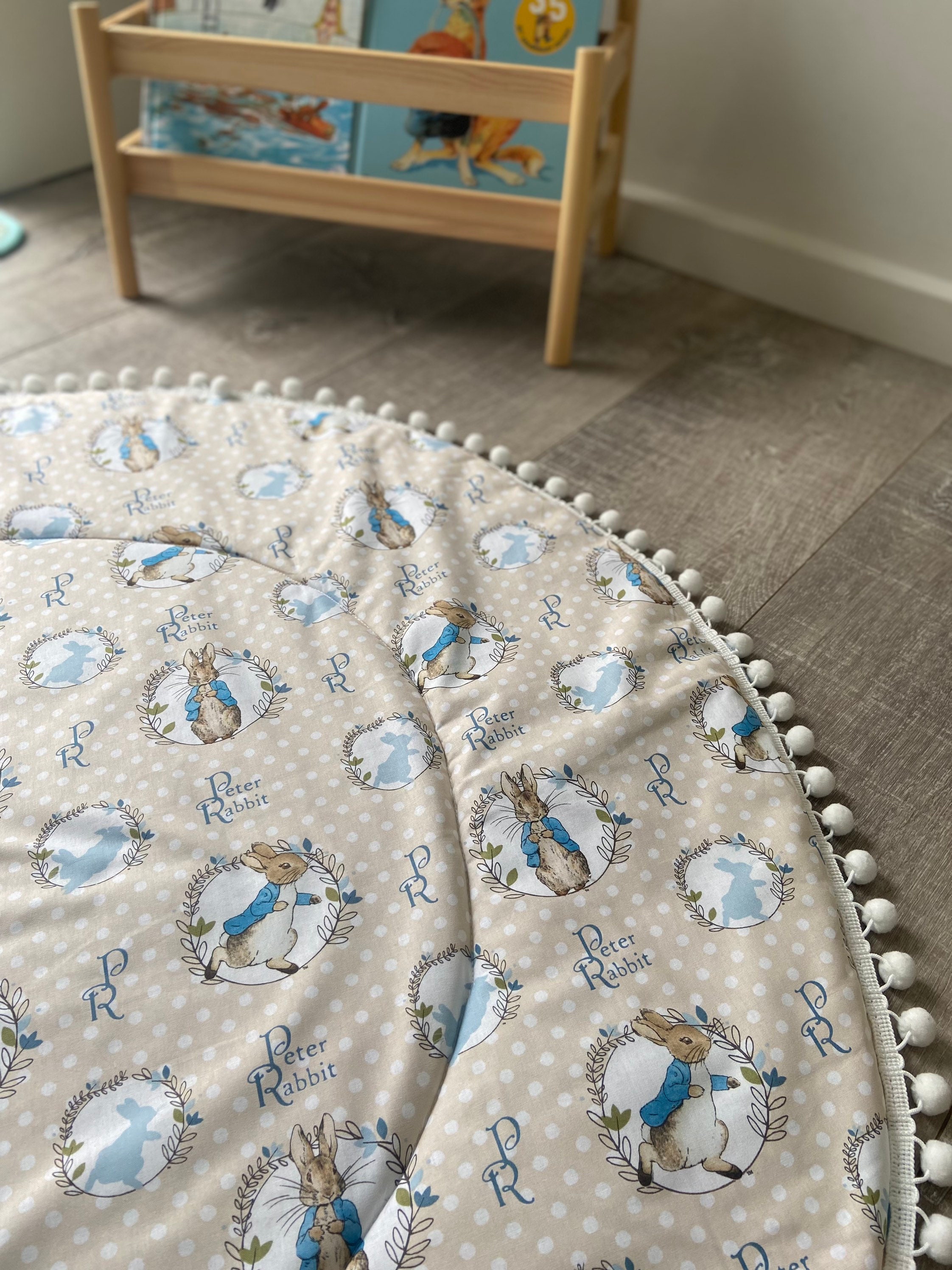 Peter Rabbit Play Mat Baby Play Mat Padded Play Mat Baby - Etsy