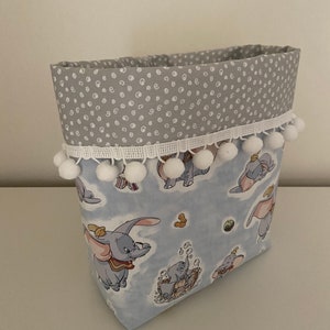 Dumbo Fabric Basket, Dumbo Fabric Bin, Dumbo Fabric Storage Basket ...