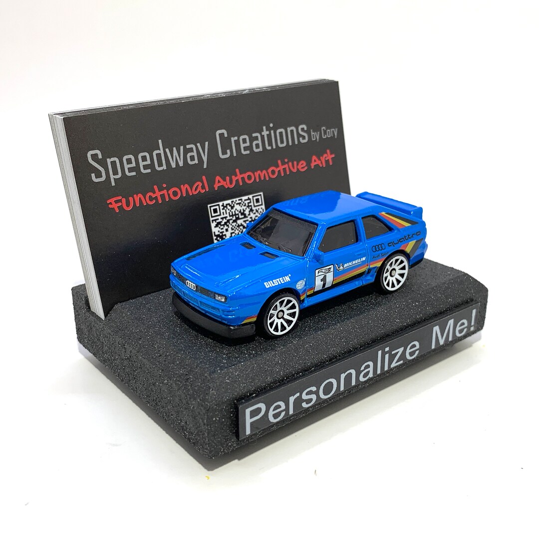 German Rally Car Business Card Holder - Rally Car Art for Your Desk ...