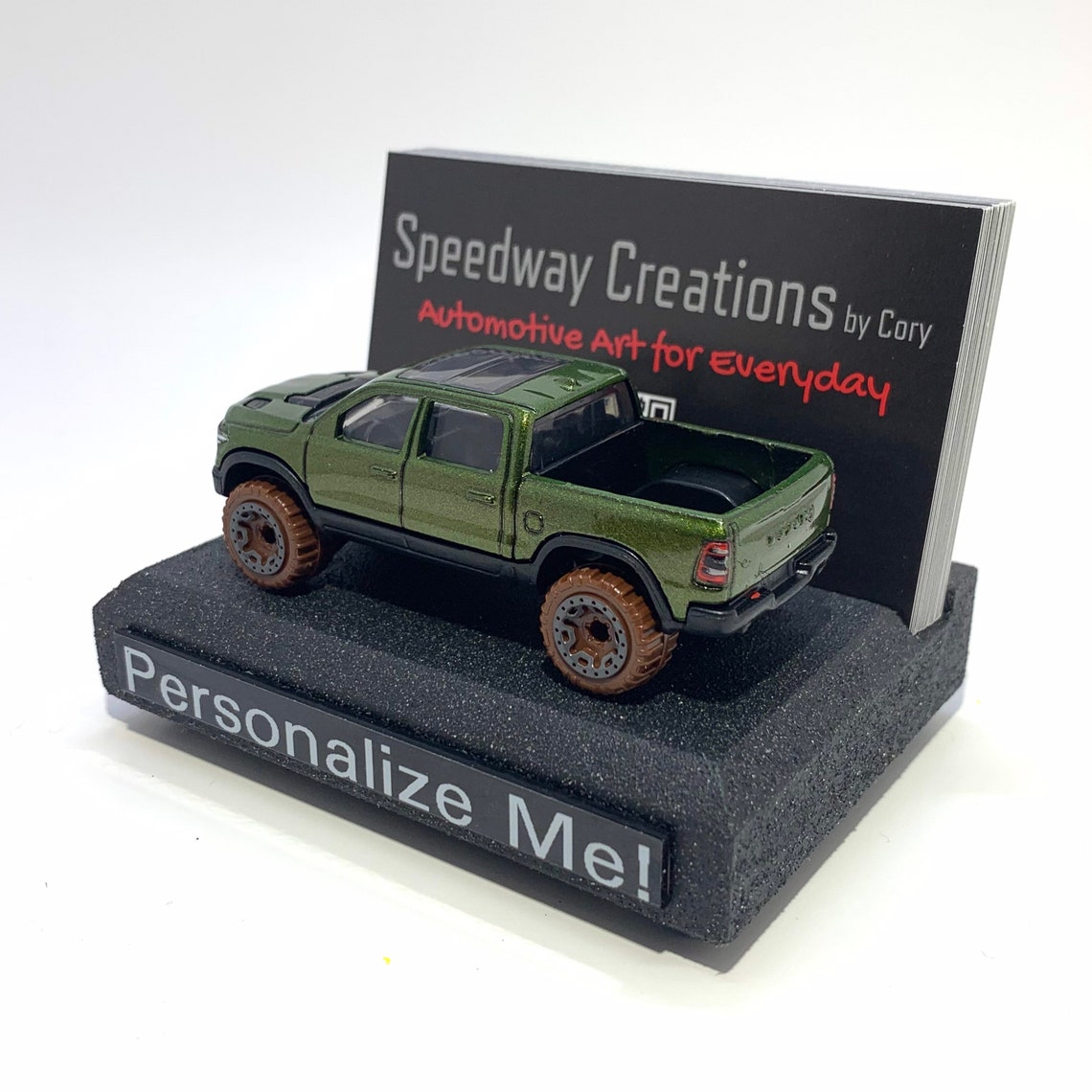 Ram Truck Business Card Holder Automotive Art for Your Desk - Etsy