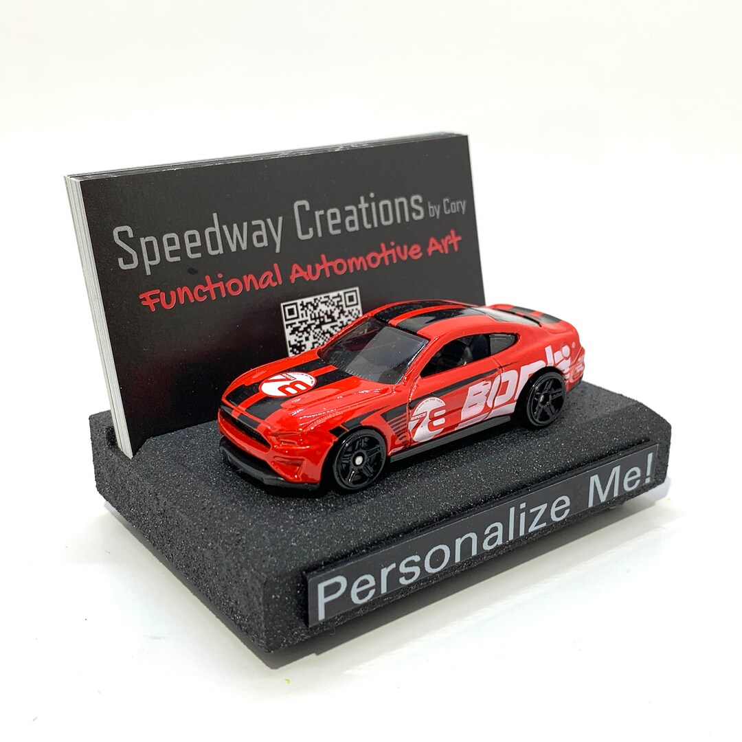 Mustang Business Card Holder - Personalized Mustang Gift - Mustang ...