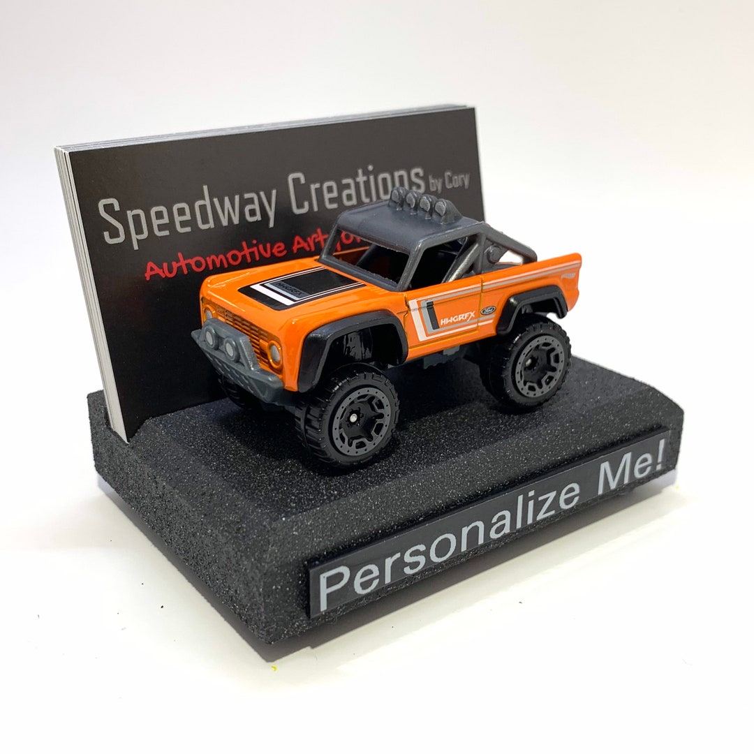 Bronco Business Card Holder - Personalized Bronco Accessory for Your ...