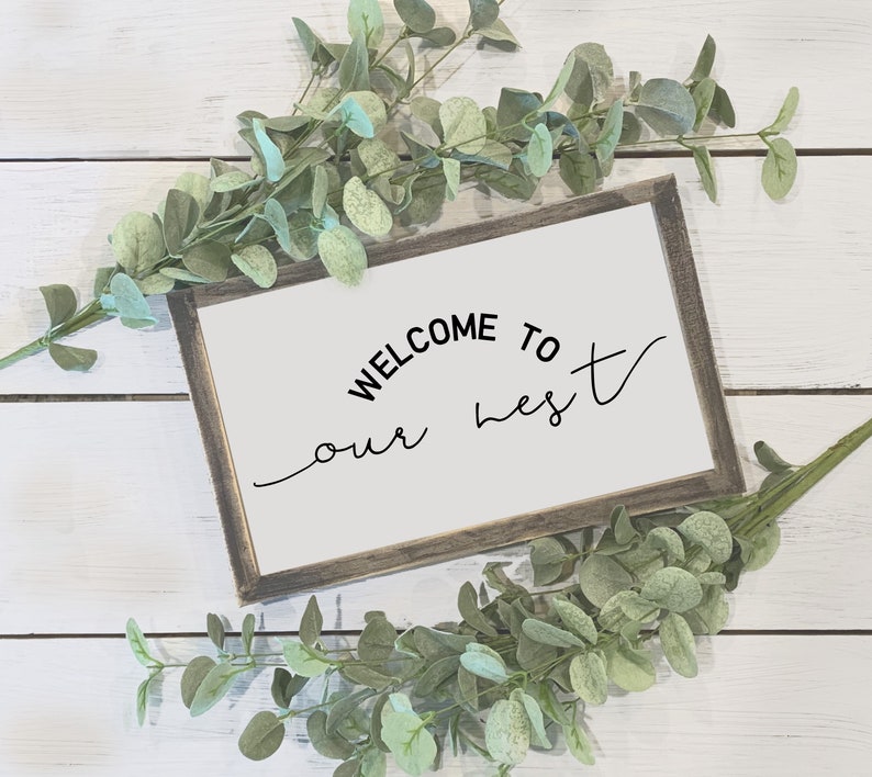 Our Nest SVG Family Cut File DIGITAL DOWNLOAD - Etsy