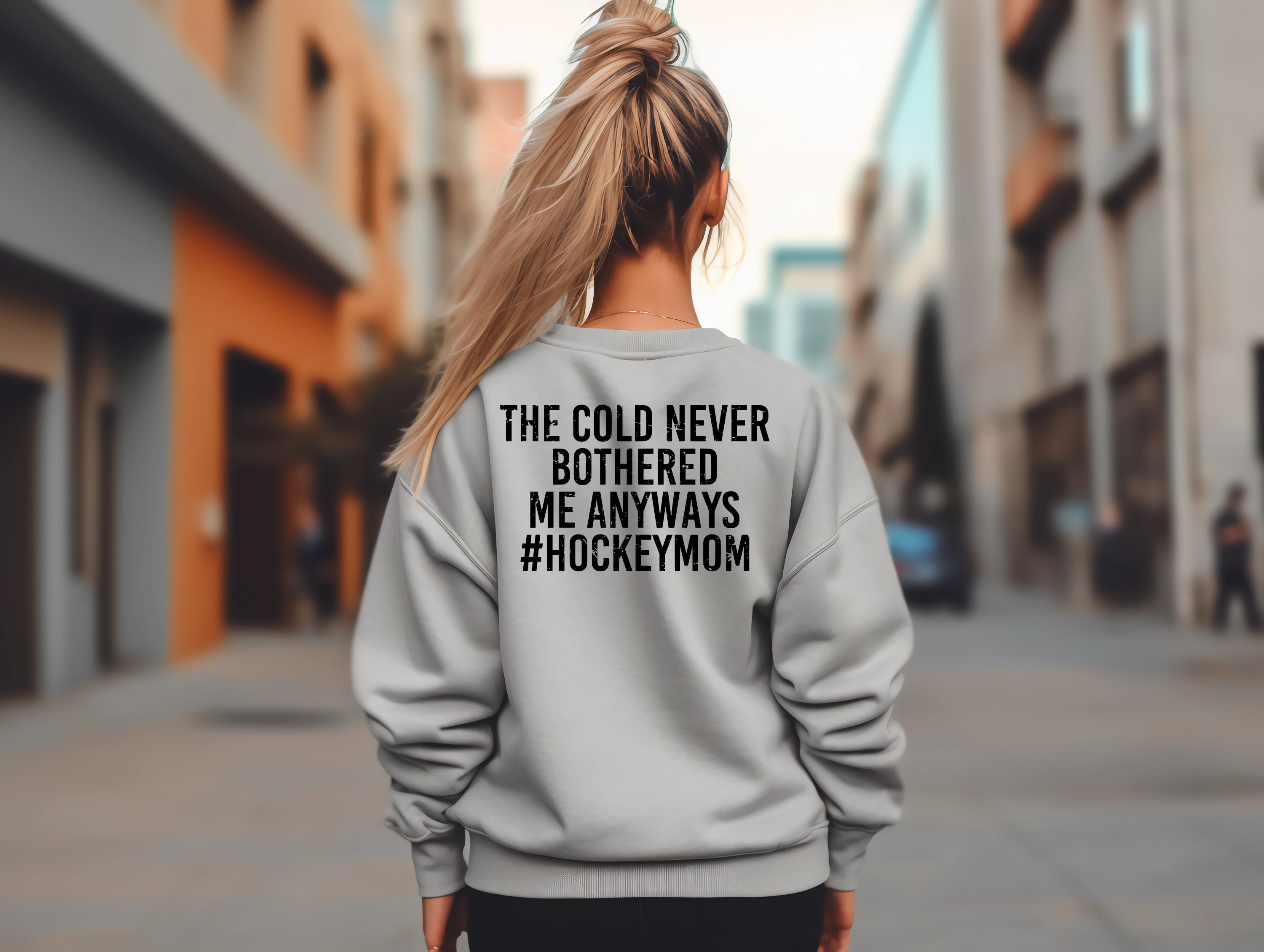 The Cold Never Bothered Me Anyways Svg | Hockey Mom File | Hockey ...