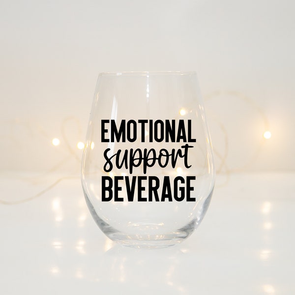 Emotional Support Beverage Tumbler - Etsy