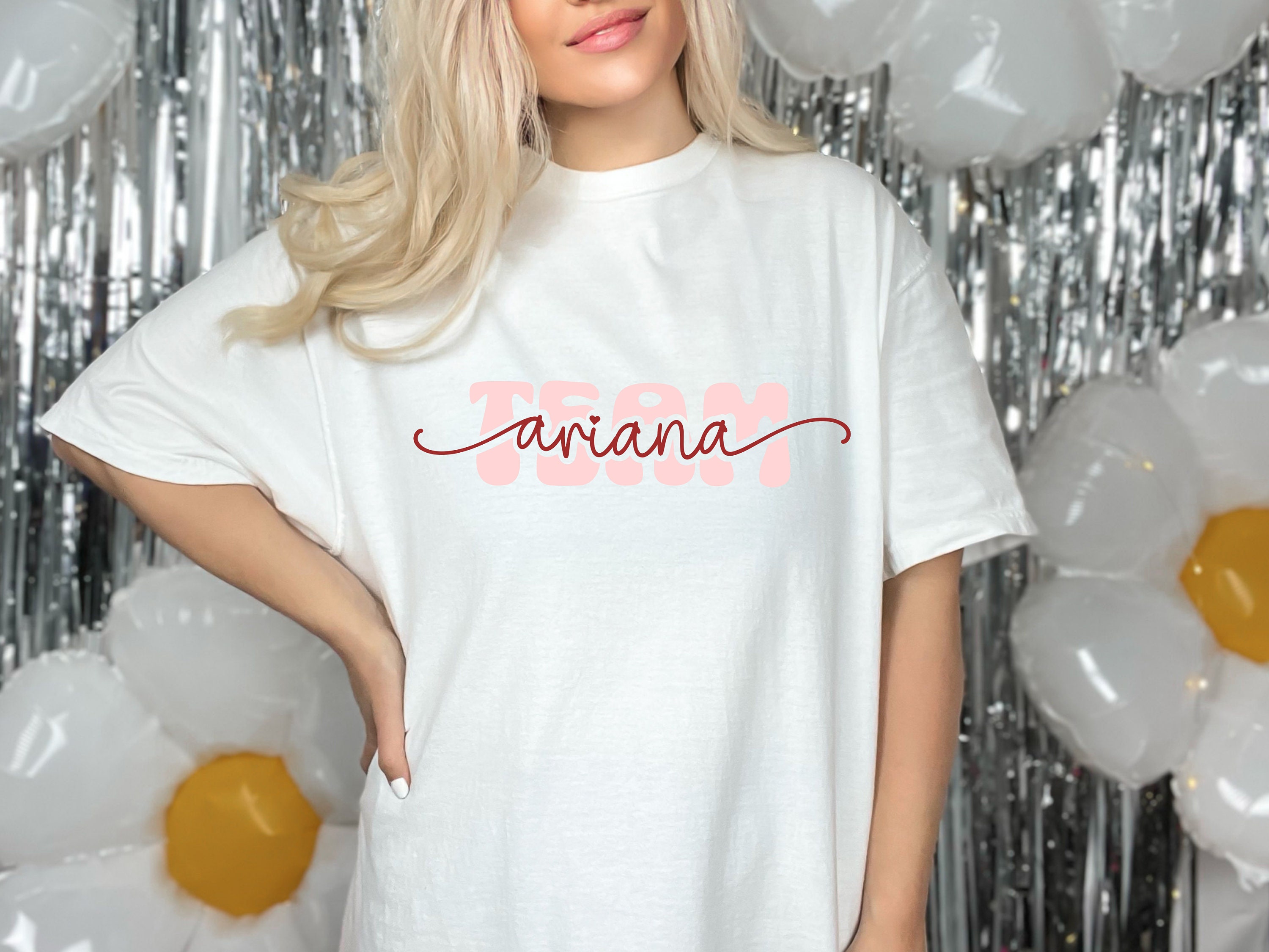 Team Ariana SVG File for Tshirt DIGITAL DOWNLOAD - Etsy Canada