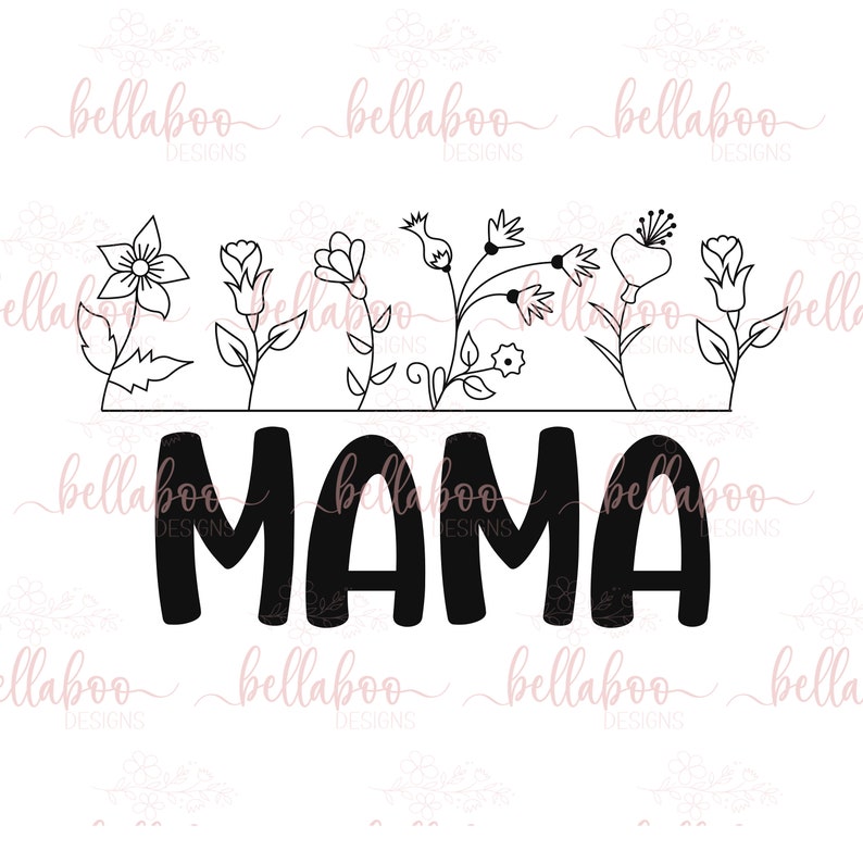 Mama SVG | Mama Vector File, Mama Cut File for Cricut | DIGITAL ...