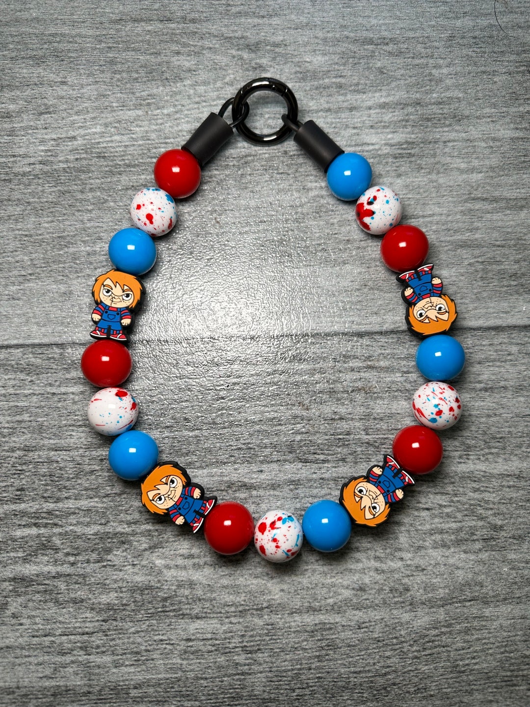Chucky Beaded Dog Collar - Etsy