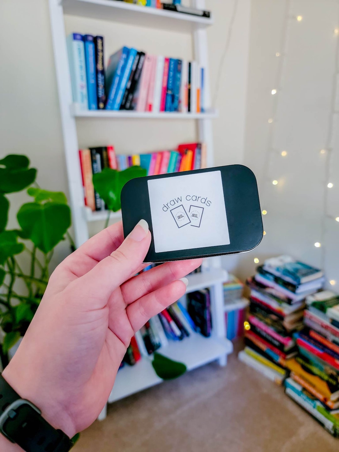 TIN for DRAW CARDS Jacqie's Game of Bookish Cards Tbr Cards - Etsy