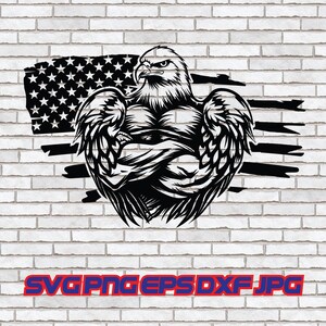 USA Flag svg, American Flag png, Bald Eagle, Buff Eagle, Fitness ...