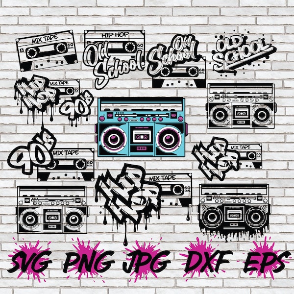 Hip hop svg - Etsy