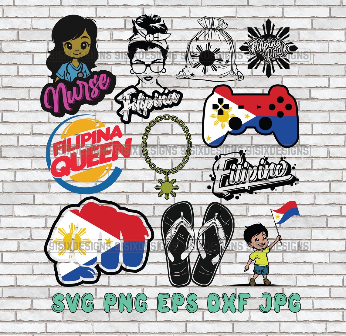 Filipino SVG, Philippines PNG, Gift for Filipina, Shirt Designs, Cut ...