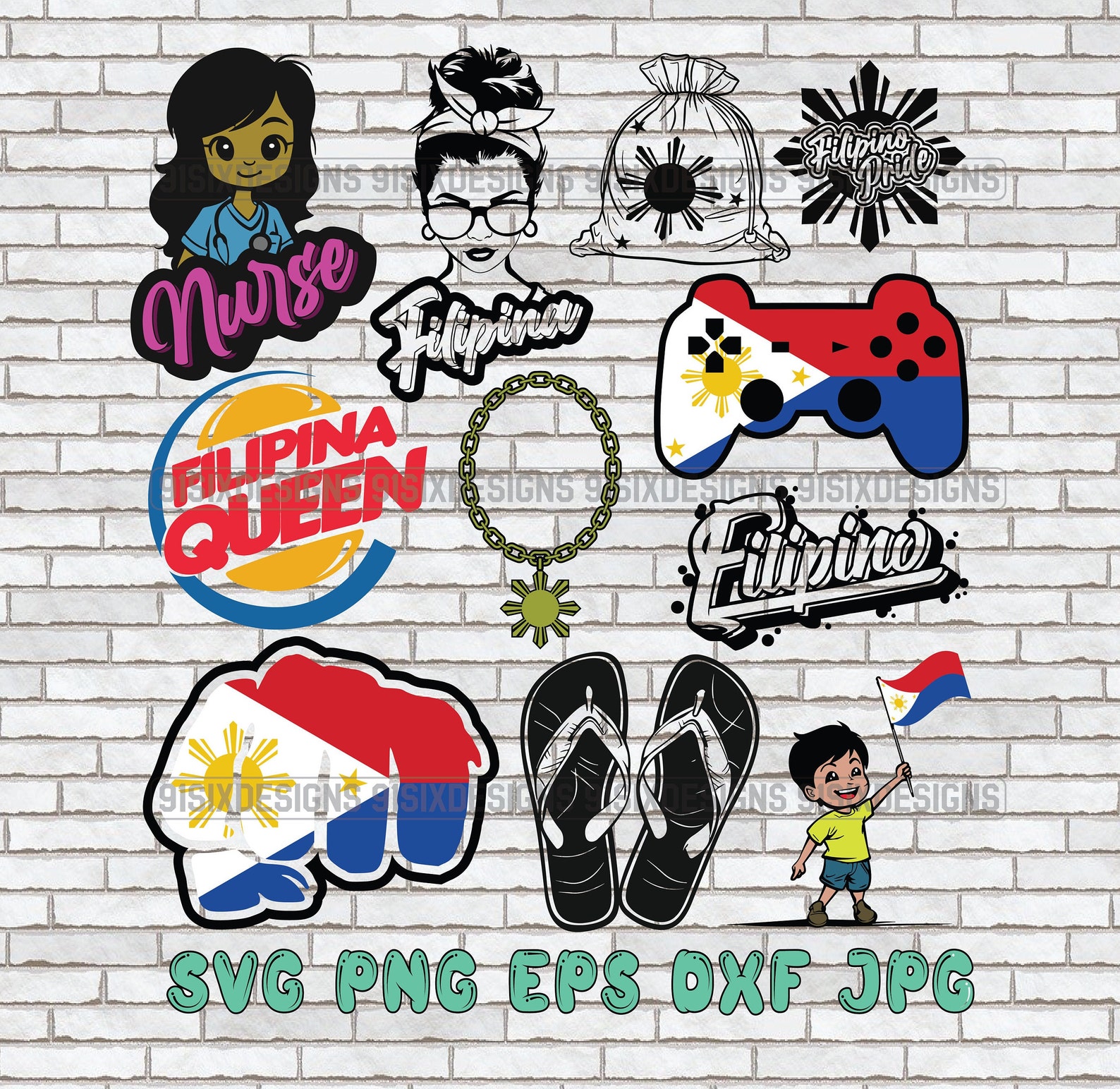 Filipino SVG, Philippines PNG, Shirt Designs, Gift for Filipina, Cut ...
