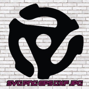 Adapter Svg, Old School Png, Vinyl Record, 45 Rpm, Digital Download ...