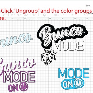 Bunco Svg, Bunco Png, Digital Download, Bunco Night Design, Bunco Girls ...