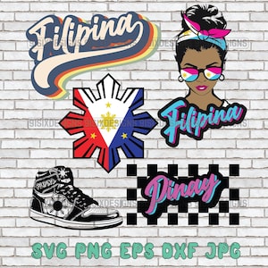 Filipino SVG, Philippines PNG, Shirt Designs, Gift for Filipina, Cut ...