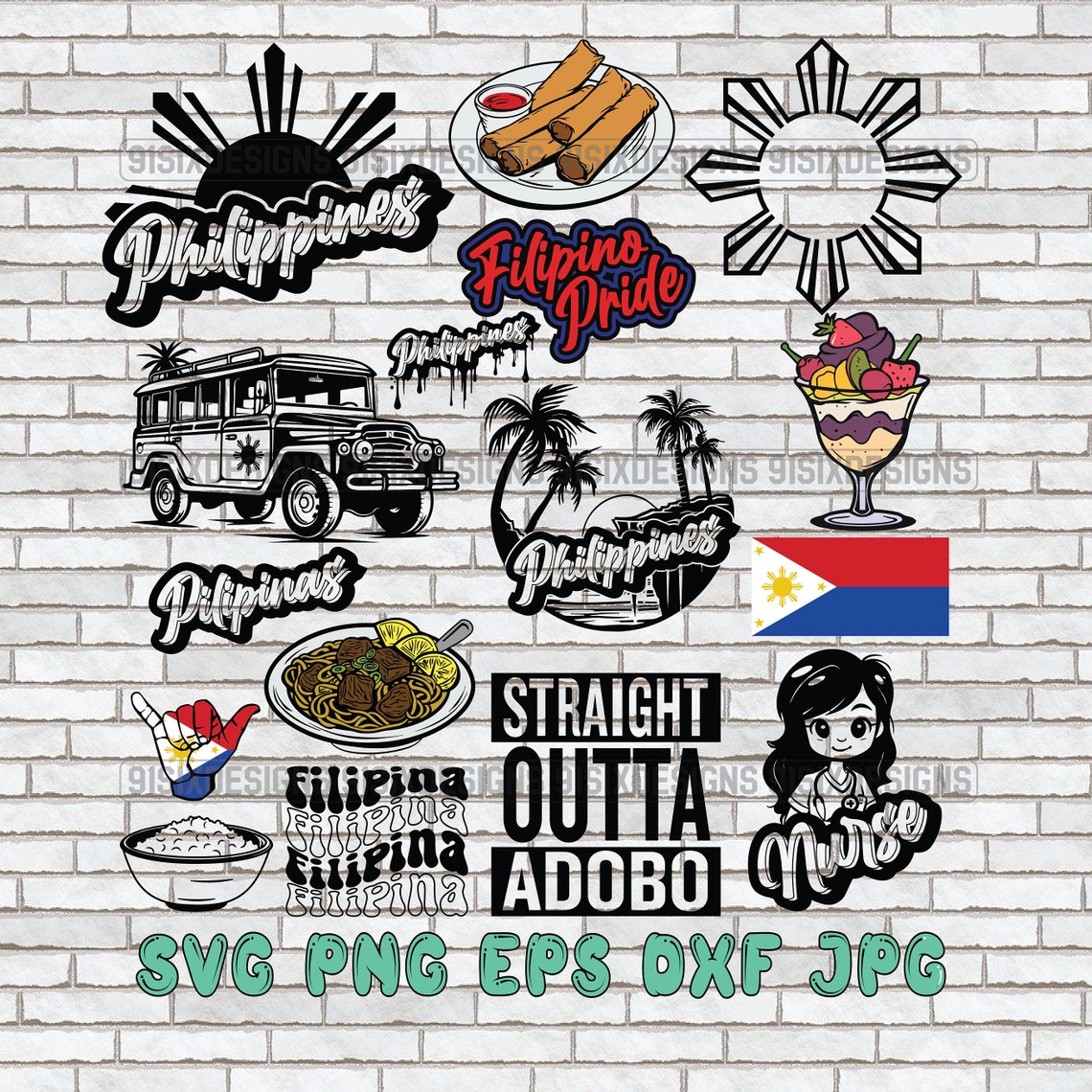 Filipino SVG, Philippines PNG, Gift for Filipina, Shirt Designs, Cut ...