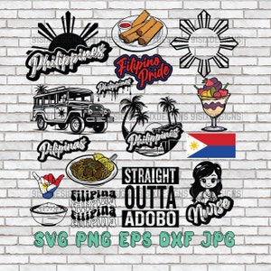 Filipino SVG, Philippines PNG, Shirt Designs, Gift for Filipina, Cut ...