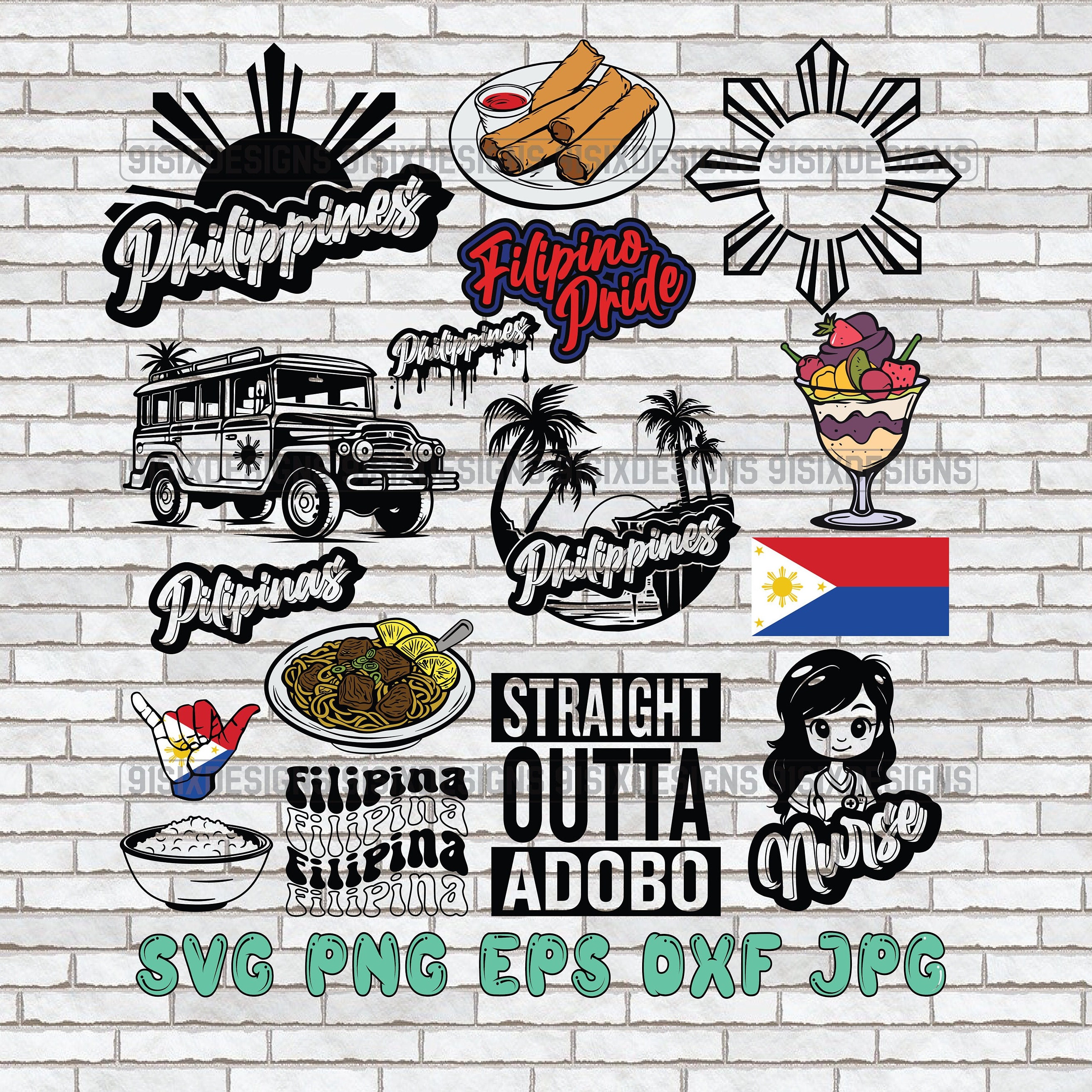 Filipino SVG, Philippines PNG, Shirt Designs, Gift for Filipina, Cut ...