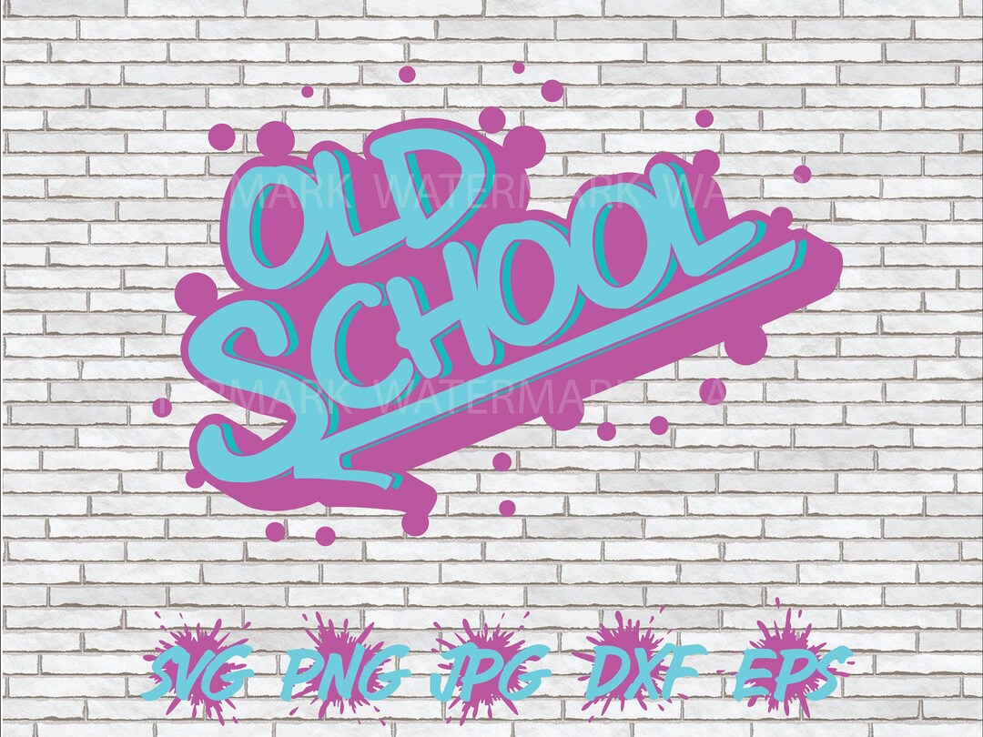 Old School PNG, Old School SVG, Throwback SVG, 90s 90's 80s 80's Retro ...