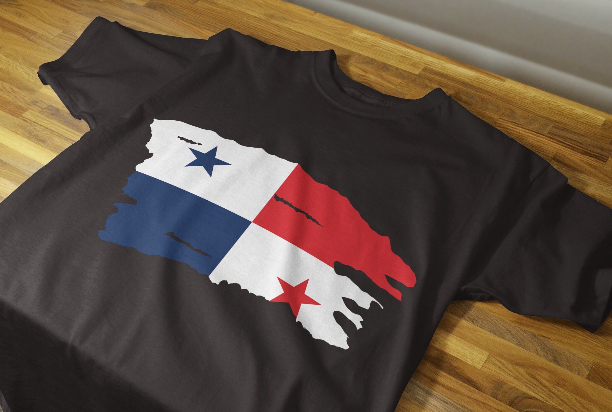 Panama Flag SVG, Panamanian Flag Vector, Distressed, Shirt Design ...