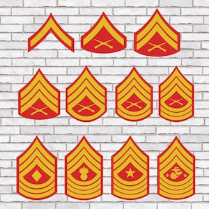 Marines Svg, Enlisted Rankings Insignia Png, USMC Corps Eagle Globe ...