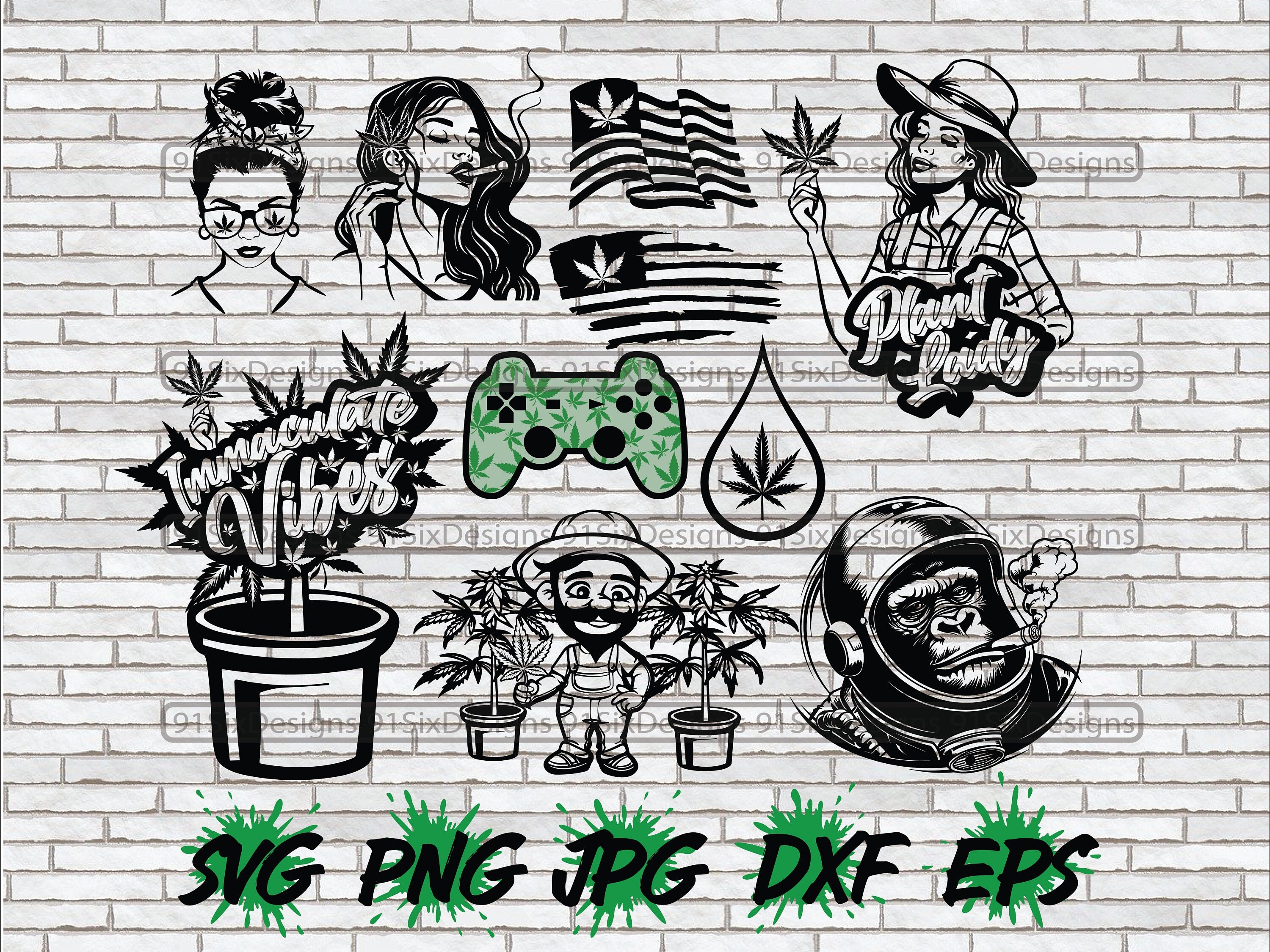 Funny 420 Design Bundle, Weed Svg, Marijuana PNG, Shirt Designs ...