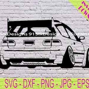 JDM Race Car Clip Art Png Japanese Make Tuning Cut File for Cricut ...
